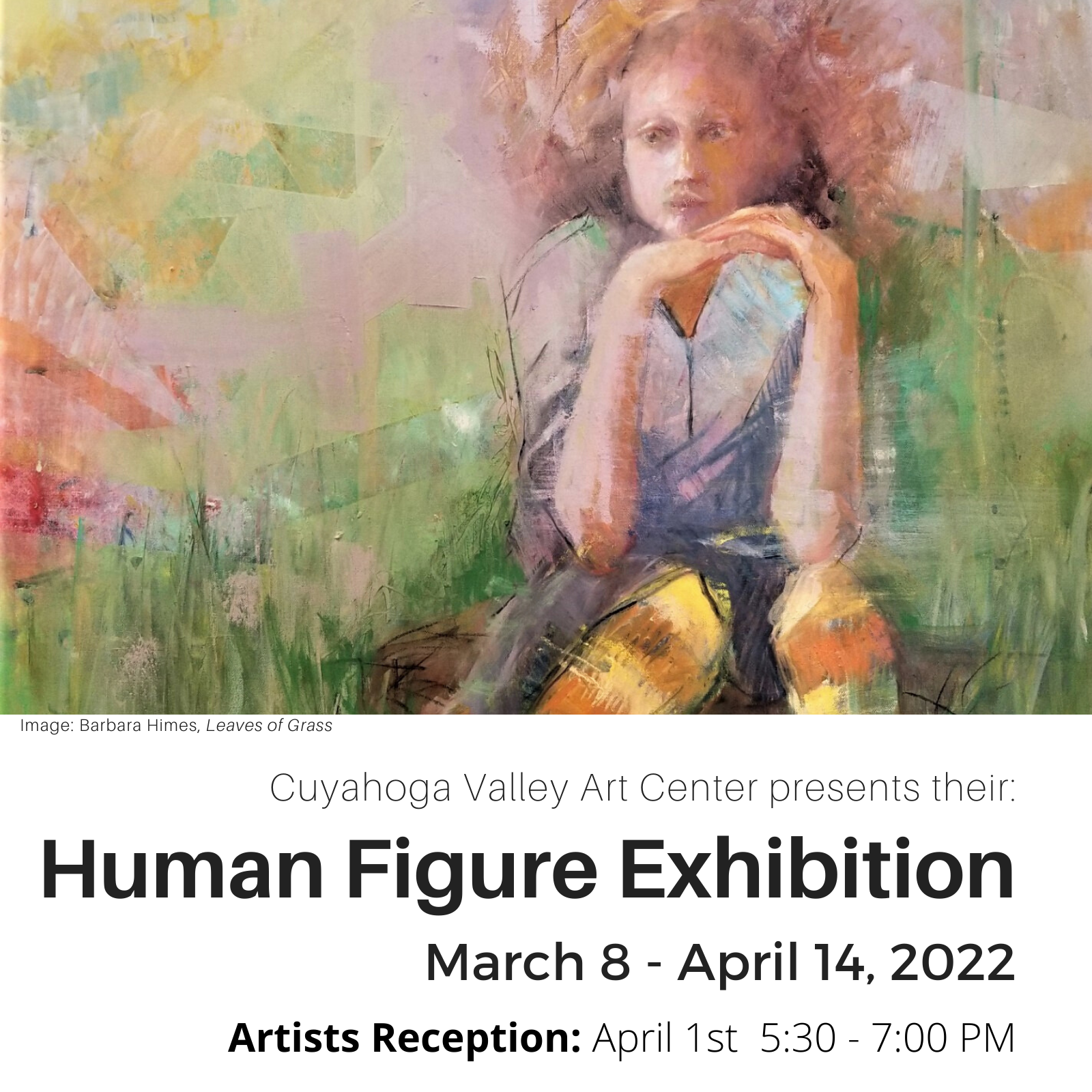 ARTIST RECEPTION: Human Figure Exhibition | Cuyahoga Valley Art Center