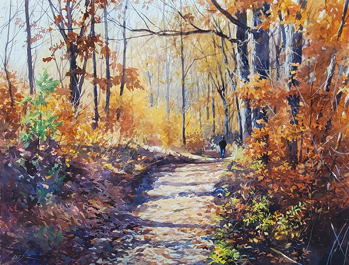 PAINTING THE AUTUMN LANDSCAPE IN WATERCOLOR w/Christopher Leeper ...
