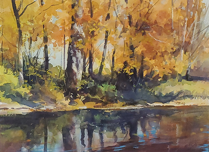 PAINTING THE AUTUMN LANDSCAPE IN WATERCOLOR w/Christopher Leeper ...