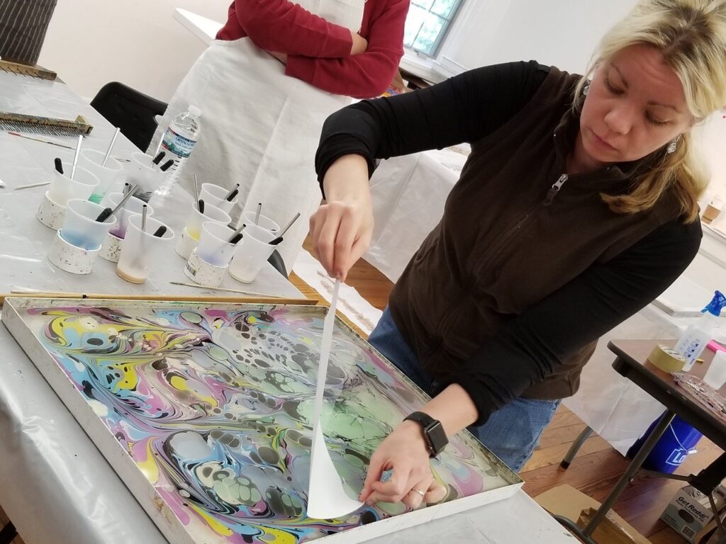 PAPER MARBLING WORKSHOP w/Jenniffer Omaitz (Aug 11) | Cuyahoga Valley ...