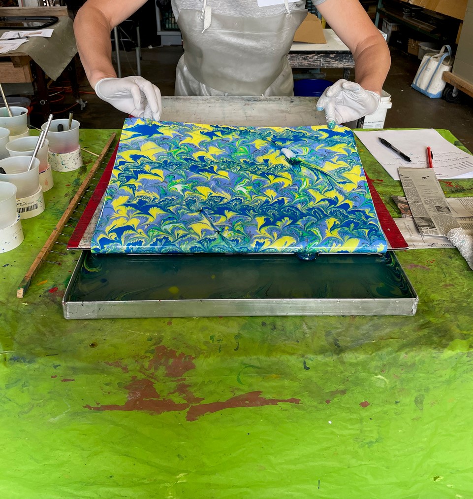 PAPER MARBLING WORKSHOP w/Jenniffer Omaitz (Aug 10) | Cuyahoga Valley ...